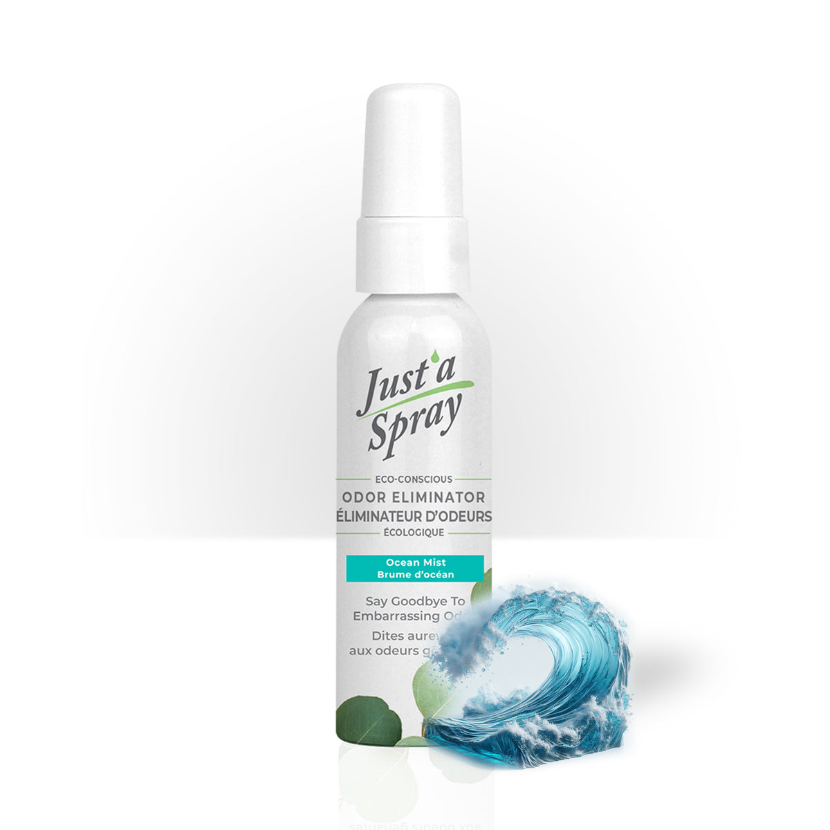 Just a Spray Ocean Mist 55 ml (1.9 oz) - Powerful Before-You-Go Toilet ...